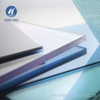 China Clear Solid Polycarbonate Sheet 5mm 1.82m Width 50 Micron UV Coating High Impact for sale