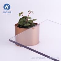 China 8ft 6mm Lexan Sabic Polycarbonate Solid Sheet High Strength UV Resistant for sale