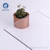 China 8ft 6mm Lexan Sabic Polycarbonate Solid Sheet High Strength UV Resistant for sale
