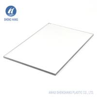China Clear Polycarbonate Solid Sheet 3mm Thick UV Resistant Fire Rated Glazing Panel for sale