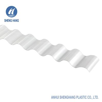 Cina strato ondulato del policarbonato della radura di 2.95×10ft Covestro resistente UV di 50 micron in vendita
