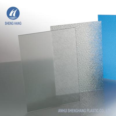 Cina SGS di Matte Plastic Board 1.8mm dello strato del policarbonato glassato velluto fine protetto UV in vendita