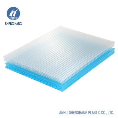 Cina Anti strati cellulare UV 6mm - 12mm del policarbonato del favo per la serra in vendita