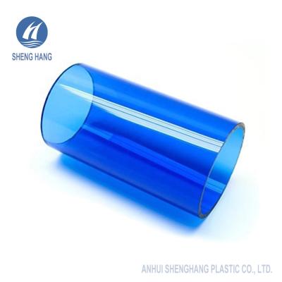 China Azul termoplástico Nontoxic Wearproof acrílico colorido dos tubos 25mm à venda