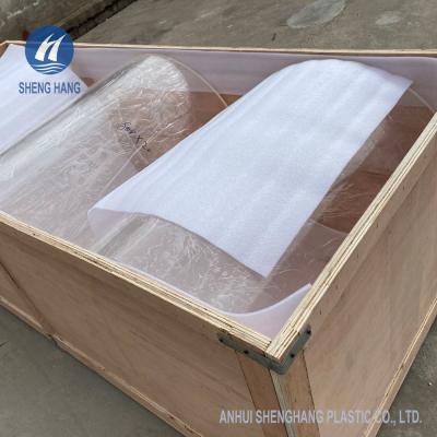 China Anti impacto do grande cilindro acrílico claro dos tubos 9.8ft OD400mm PMMA do molde à venda