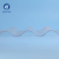 China Corrugated Polycarbonate PC Sheet 0.8mm-3.0mm Unbreakable Roofing Panel for sale