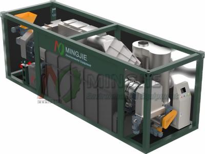 Cina Forno a carbone rotante per la pirolisi delle colture e la produzione di biochar in 30m*15m*7m in vendita