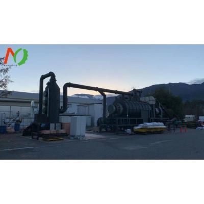 China Coconut Shell Carbonization Oven Equipment met een effectieve volumecapaciteit van 7CBM Te koop