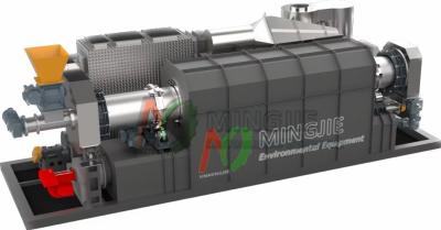中国 高級ココナッツシェル バイオ炭炉 木炭製造機械 100kg/h インプット容量 販売のため