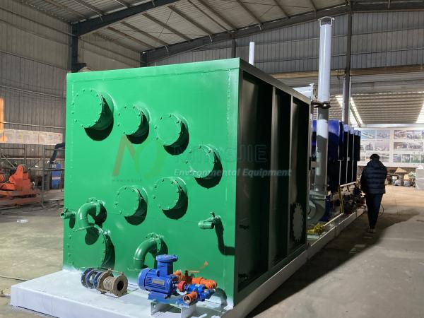 Quality 1-2T/D Capacity Waste Tires Recycling Equipment for Advanced Pyrolysis Oil for sale