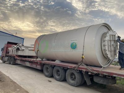 China Reifenrecyclingmaschine mit hoher Produktivität Pyrolyseinrichtung der Mingjie Group zu verkaufen