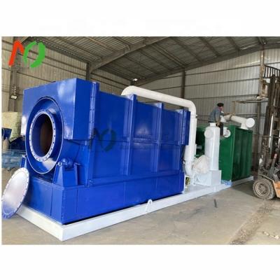 Cina Macchina di pirolisi automatica per pneumatici di legno a colori personalizzati per piccoli impianti di pirolisi in vendita