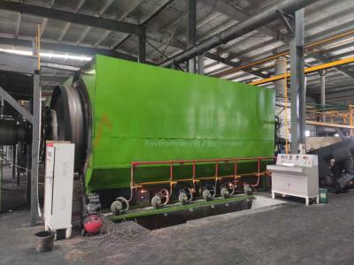 China Halbkontinuierliche Pyrolyseanlage für das Recycling von Reifen-/Kunststoffabfällen in Behälterverpackungen zu verkaufen