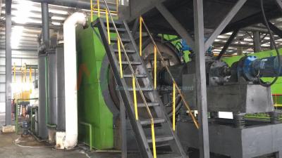 China Halbkontinuierliche Pyrolyseanlage für das Recycling von Reifen-/Kunststoffabfällen in Behälterverpackungen zu verkaufen