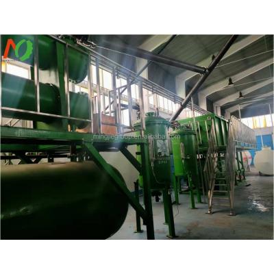 Cina Impianto di pirolisi di rifiuti solidi urbani da pneumatici a rifiuti di olio di plastica in vendita