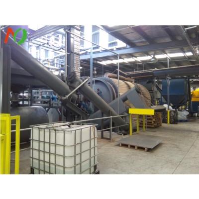 Cina Macchina per il riciclaggio degli pneumatici per l'installazione e la guida delle prove di un impianto di pirolisi continua in vendita