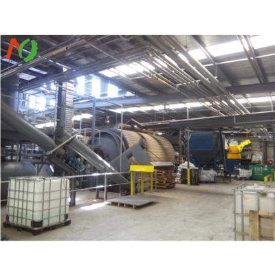 Cina Macchina per il riciclaggio degli pneumatici per l'installazione e la guida delle prove di un impianto di pirolisi continua in vendita