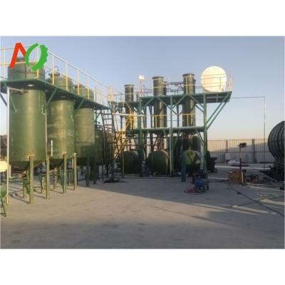 China Abfallölraffinerie in der Pyrolyseöldestillationsanlage der Mingjie Group Kapazität 20 t zu verkaufen