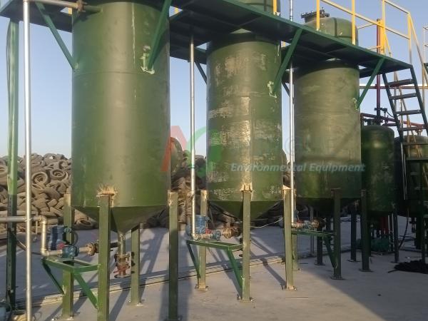 Quality 80-85% Oil Yield Diesel Production Waste Crude Oil Used Motor Oil Refining for sale