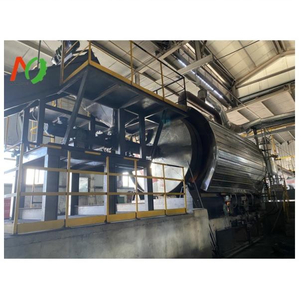Quality Semi Continuous Waste Plastic Tyre Pyrolysis To Oil 40-45% Fuel Oil Output by for sale