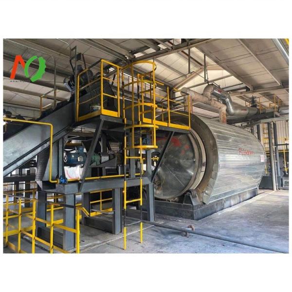 Quality Q245R/Stainless Steel Waste Plastic Pyrolysis Plant for Converting Plastic to Fuel Oil for sale