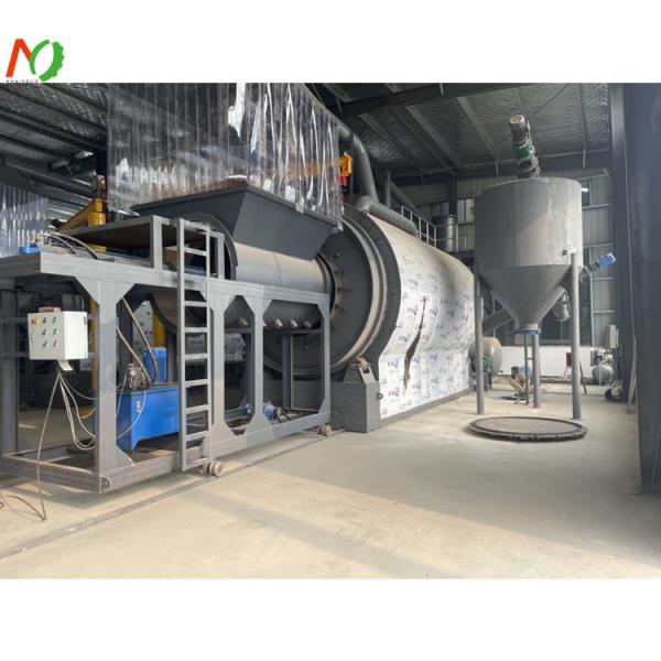 Quality 80% Oil Yield Biomass Microwave Pyrolysis Plant Natural Rubber Processing for sale