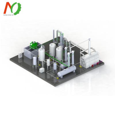 China Professionele fractionele distillatietoren voor aardolieveredeling bij 220V/380V Te koop