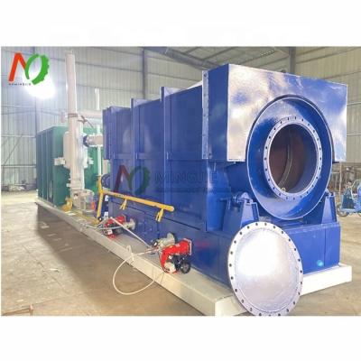 China Instalação de pirólise de pneus de 20 toneladas para reciclagem de resíduos de pneus e produção de produtos valiosos à venda