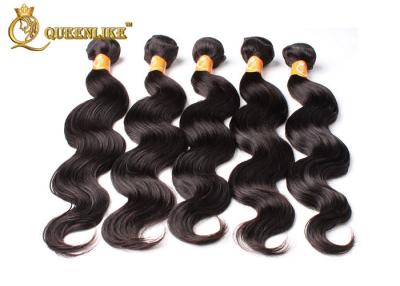 China Real Virgin Body Wave Indian Human Hair Weave / Hair Extensions No Tangle for sale