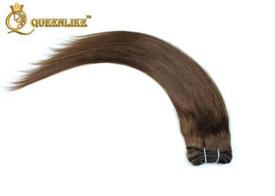 China Light Brown Straight / Body wave Virgin Hair Remy Human Hair Extensions for sale
