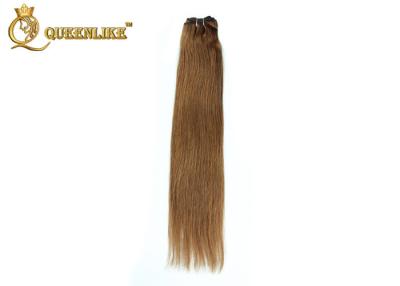 China Light Brown 12 inch To 30 inch Silky Straight Malaysian Hair Extension Tangle Free for sale
