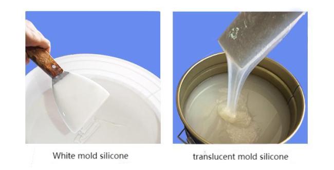Resin sculpture silicone, platinum curing silicone rubber, polyester resin mold,