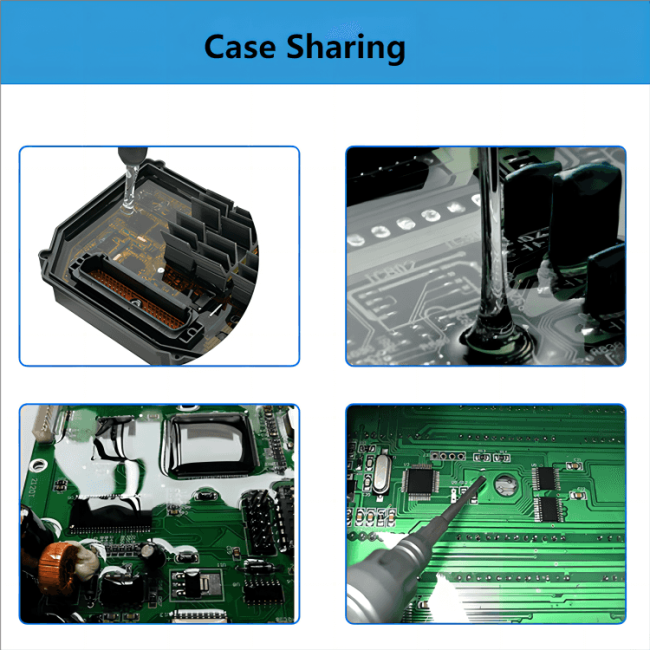 Customized jelly silicone, PCB circuit board silicone, electronic silicone,