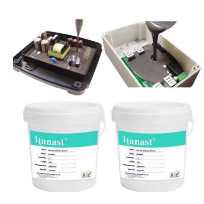China Thermal Conductivity Electronic Potting Silicone Liquid Two Component Custom for sale