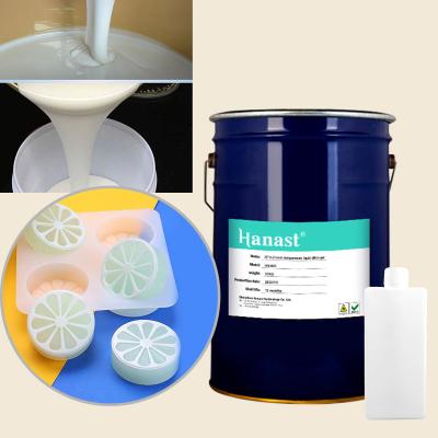 China RTV-2 Resin Molds Tin Cure Silicone Rubber Translucent LSR Liquid Custom for sale
