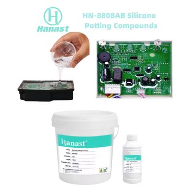 China Moisture Proof AB Silicone Potting Compound Rubber Raw Material For Electronic Appliances for sale