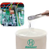 Quality High Transparent Electronic Silicone Gel Rubber 1:1 PCB Protection Shockproof for sale