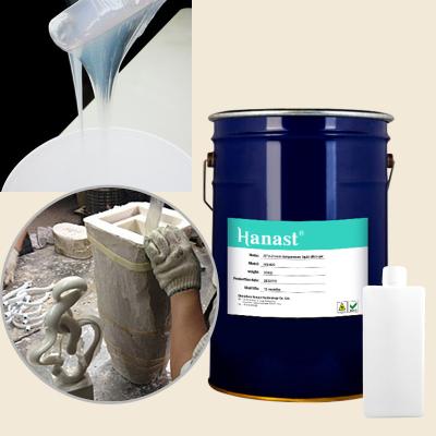 China OEM Tin Cure Silicone Rubber RTV-2 Liquid For Gypsum 3D Wall Panel Mould Making for sale