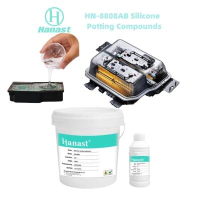 China LED Strip Light RTV Silicone Potting Glue Adhesive Compound Thermally Conductive for sale