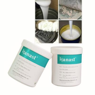 China Vulcanizing RTV-2 Tin Cure Silicone Rubber Raw Material For Plaster Gypsum Molding for sale