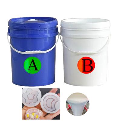 Cina Gomma siliconica per stampaggio a polimerizzazione per aggiunta di grado industriale per la produzione di stampi per piastrelle e alimenti in vendita