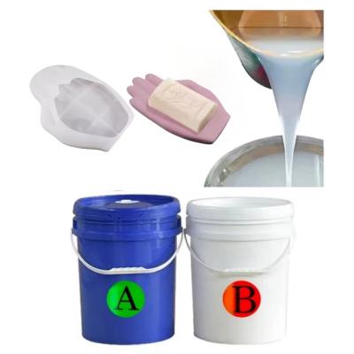 China 1:1 Platinum Cure Liquid Silicone Rubber Wide Temperature Range For Plaster Culture Stone Molds for sale