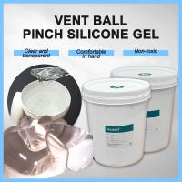 China Low Viscosity Squishy Silicone Gel Raw Material Transparent liquid Two Component for sale