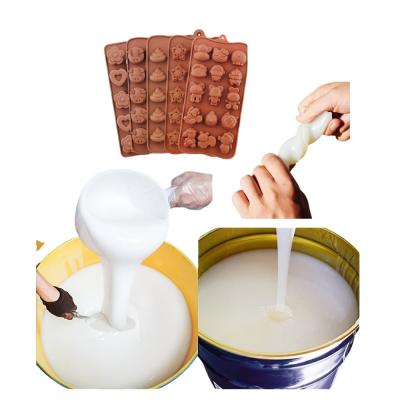 중국 플래티넘 경화 투명 액체 실리콘 고무 두 구성 요소 식품 등급 곰팡이 제조 판매용