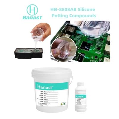 China Two-Part Silicone Potting Compound HN-8808 - 10:1 Ratio for Electronics Encapsulation for sale