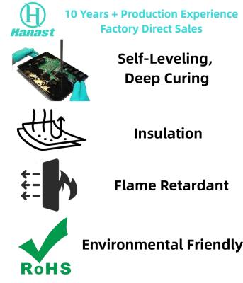 China Deep Curing Potting Silicone HN-8806A/B | Low Shrinkage, RoHS Compliant for Electronics for sale