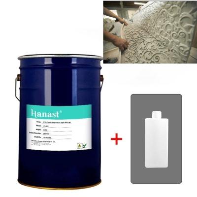 China Low Viscosity Liquid Silicone Rubber For Fine Detail Sculpture And Craft Mold Making for sale