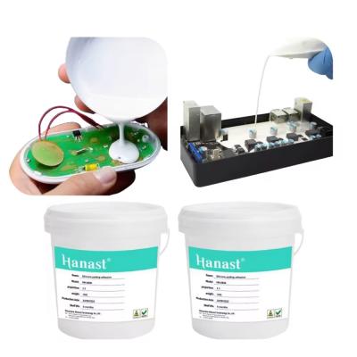 China Two-Component RTV Silicone 2.0 High Thermal Conductivity Grey Silicone Potting Compound For Battery for sale