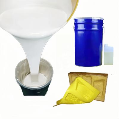 China 100:2 Tin Cured Silicone Rubber condensed Industrial Grade Liquid Silicone For Plaster Mold for sale