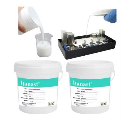China Battery Cell Module Potting 2.0 High Thermal Conductivity Silicone Potting Compound 1:1 for sale
